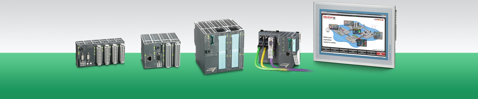 VIPA: Control Systems, Remote I/O, HMIs, Panel PCs, PROFIBUS connectors ...